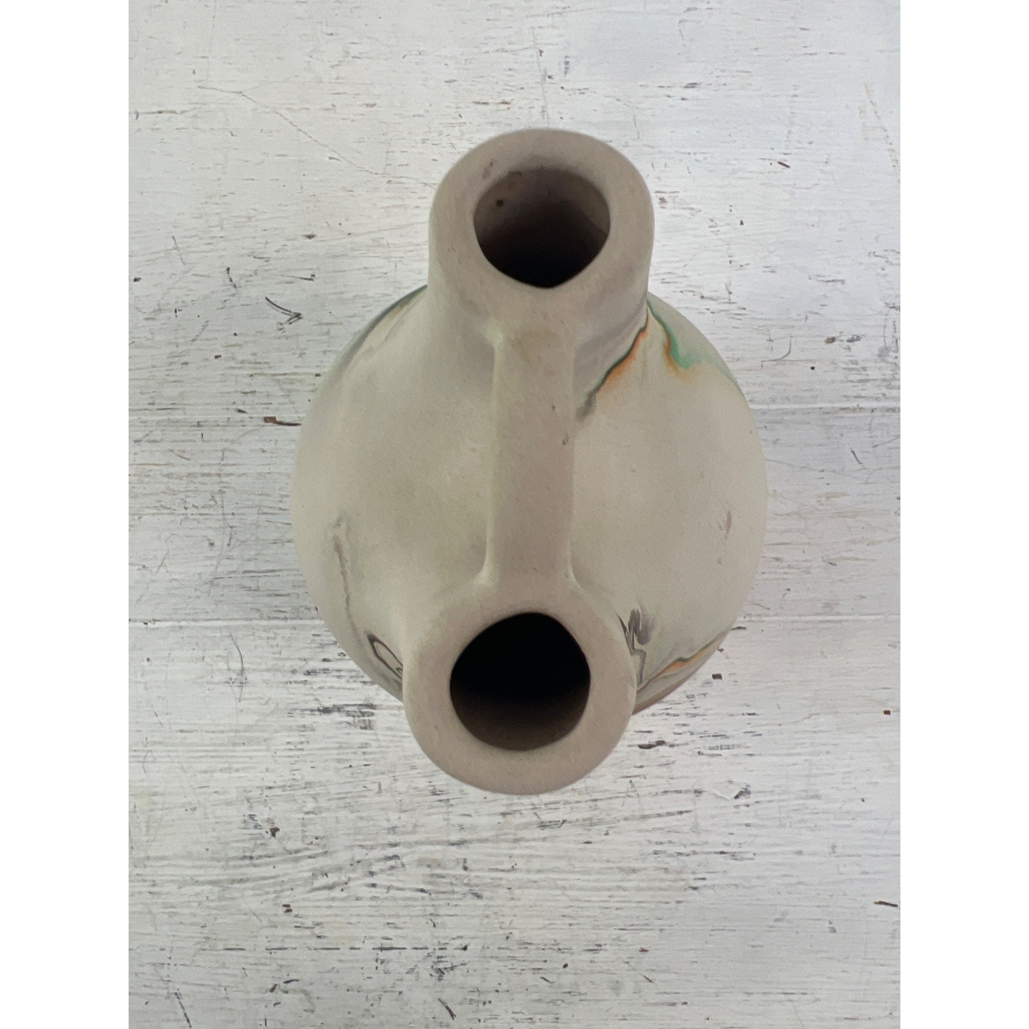 Vintage Nemadji Pottery Wedding Vase - Etsy