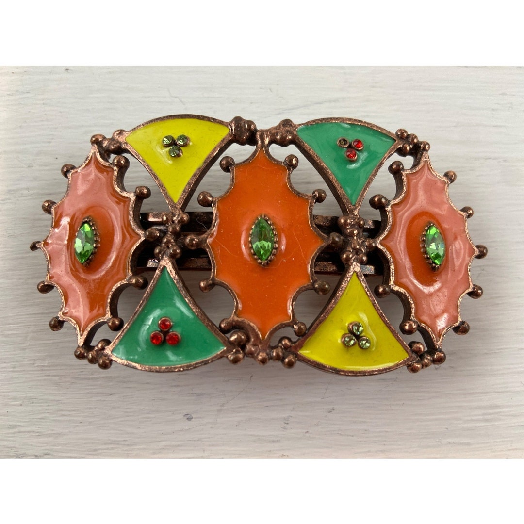 Vintage Remy Dis Paris Signed Hair Barrette - Etsy