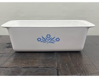 Corning Ware Blue Cornflower Loaf Pan P-315-B 1960s Vintage - Etsy