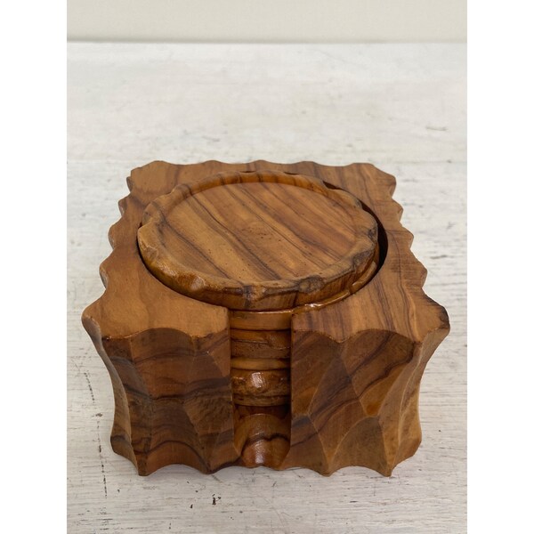 Hand Carved Coasters - Etsy