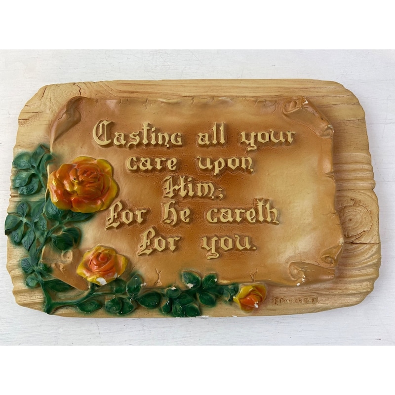 Bible Verse Plaque - Etsy