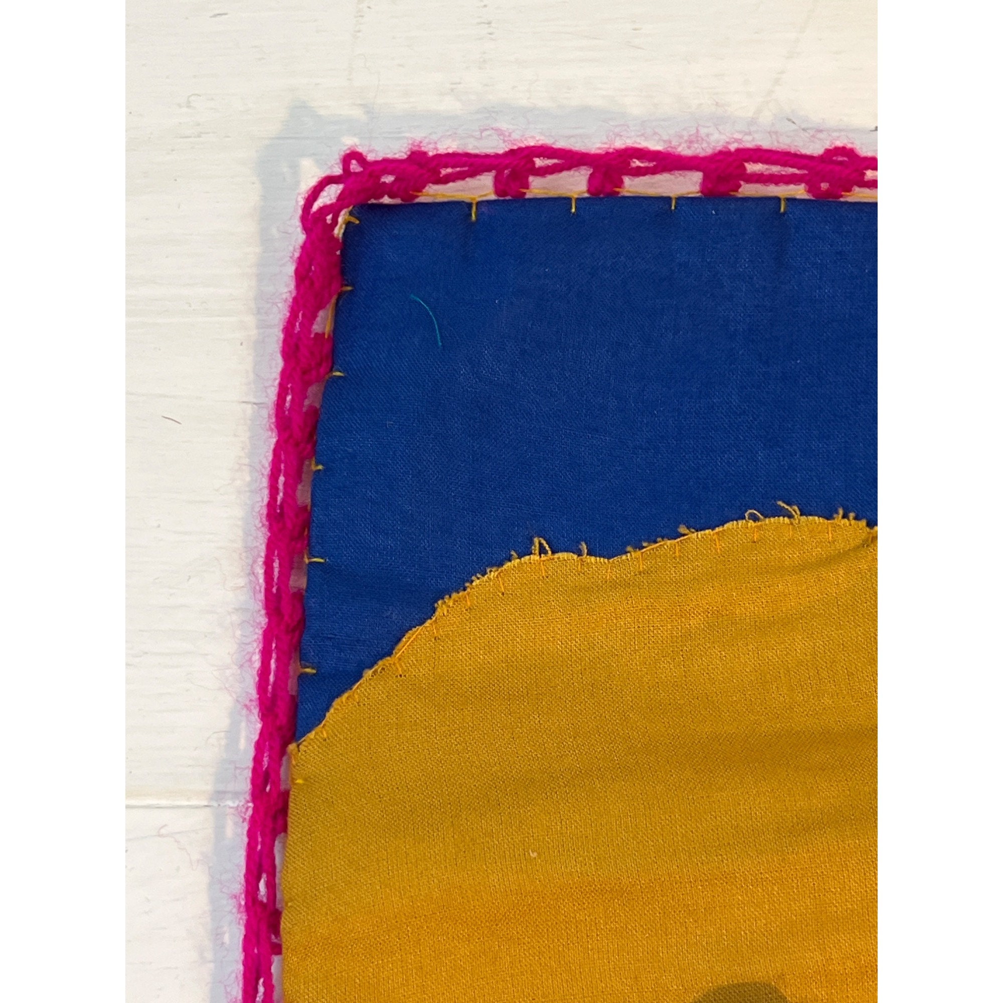 Vintage Peruvian Folk Art Arpillera Patchwork Embroidery - Etsy