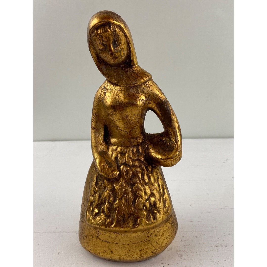 Vintage 1970’s Howard Pierce Pottery Girl Holding A Bowl Ceramic ...