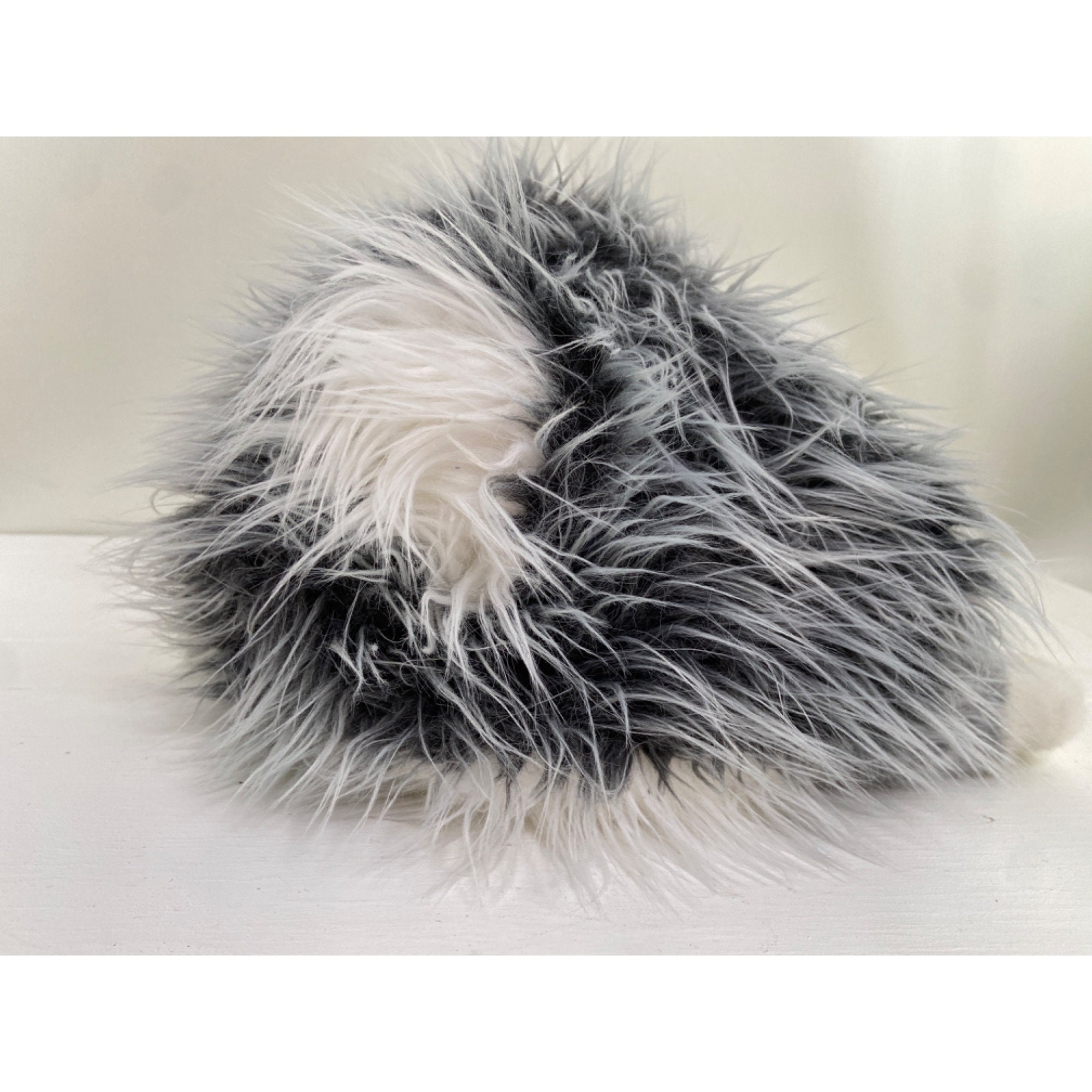 Vintage CWC Imported Black and White Bunny Rabbit Plush - Etsy