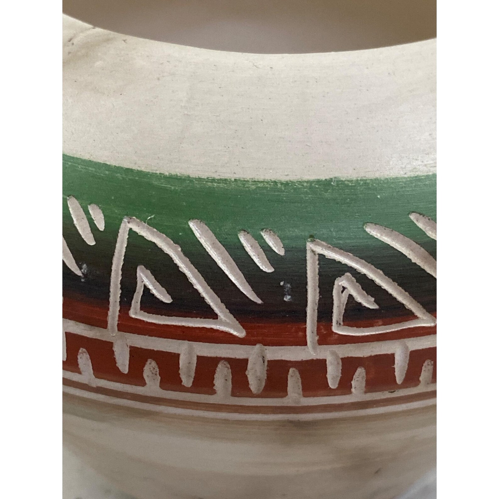 Navajo Horsehair Pottery | Hand-crafted by Terry Smith | Signed - Etsy