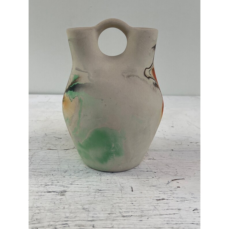 Vintage Nemadji Pottery Wedding Vase - Etsy