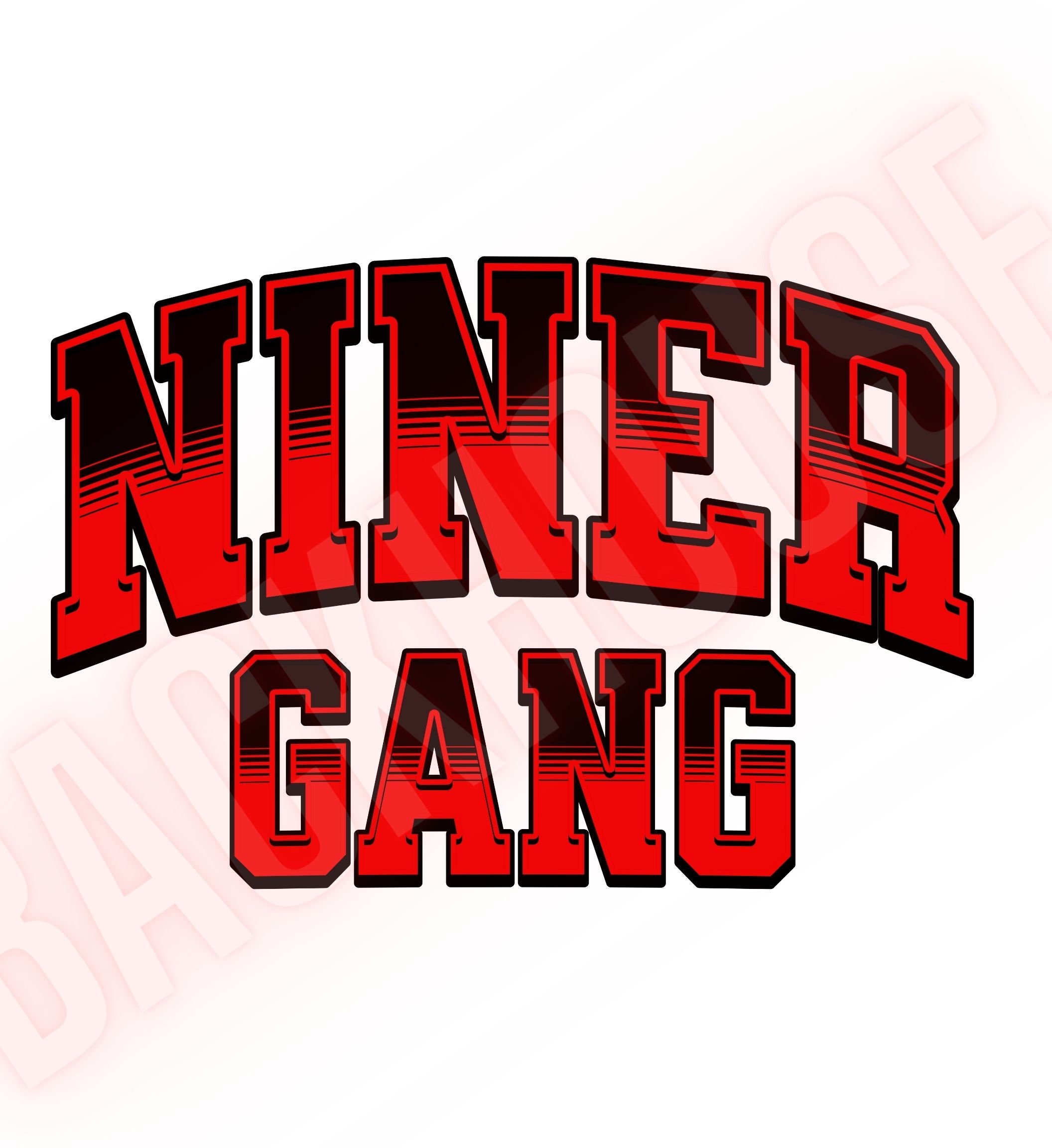 Niner Gang Instant Download Digital Download PNG PDF - Etsy