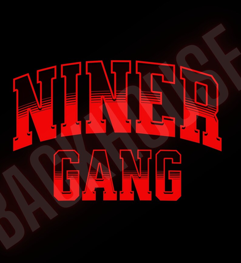 Niner Gang Instant Download Digital Download PNG PDF - Etsy