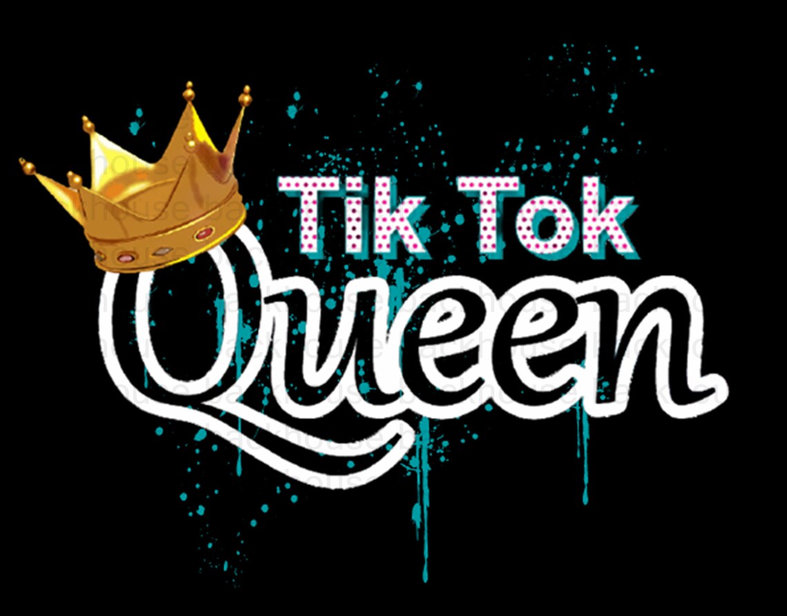 Tik Tok Queen Sublimation Tumbler transfer heat transfer | Etsy