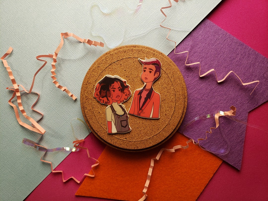 Lola & Milo afterparty Inspired Pin Set - Etsy