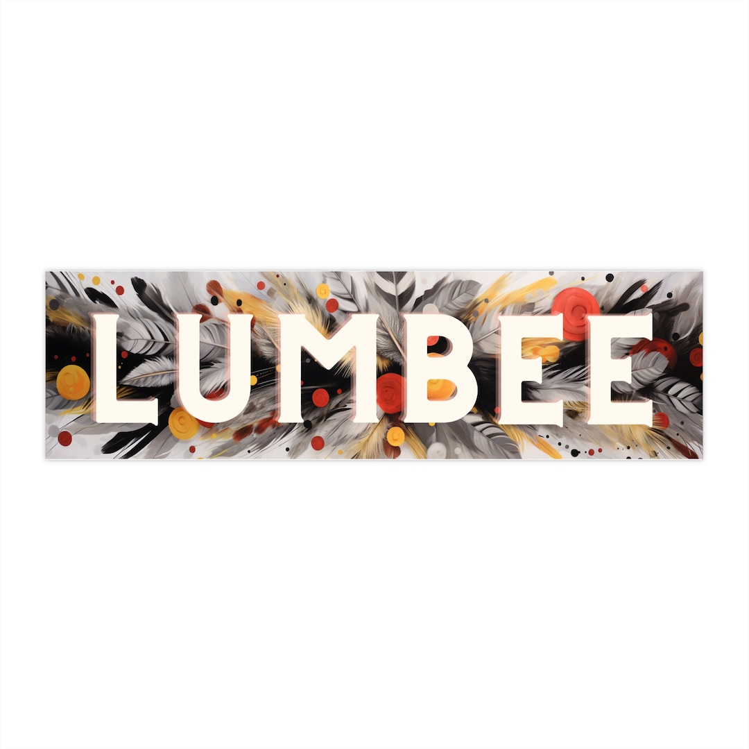 Lumbee Indian Bumper Stickers - Etsy