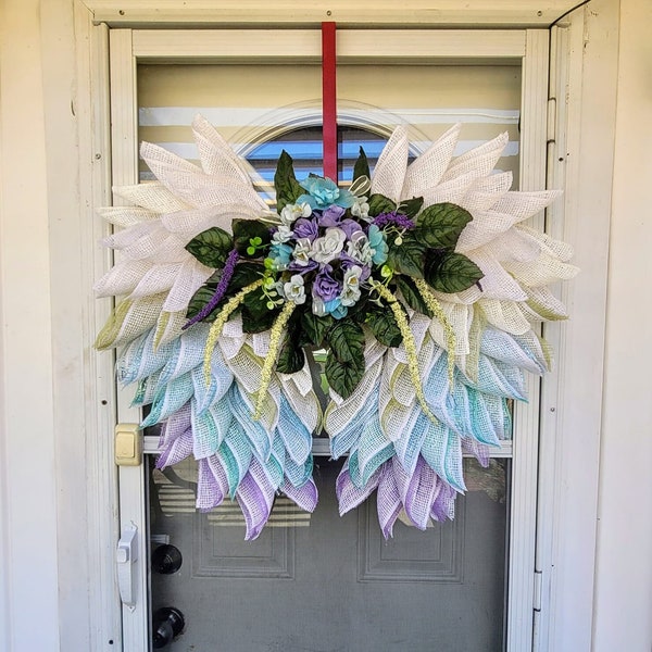 Angel Wing Wreaths - Etsy