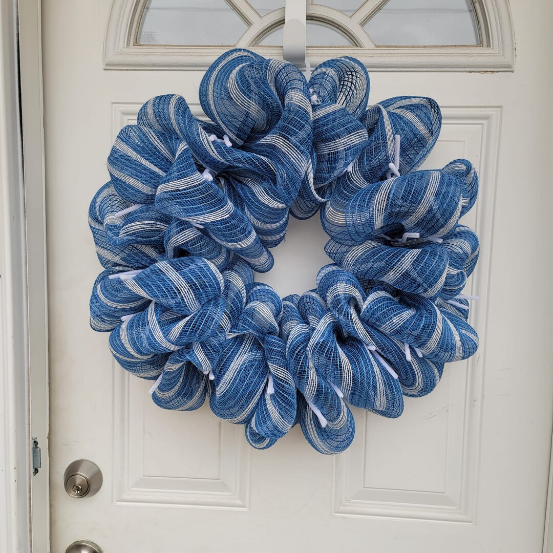 Gift for Mom, Diy Blank Wreath, Summer Wreath, Blank Wreath, Deco Mesh ...