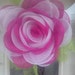 Deco Mesh Rose Wreath, Flower Door Decor - Etsy