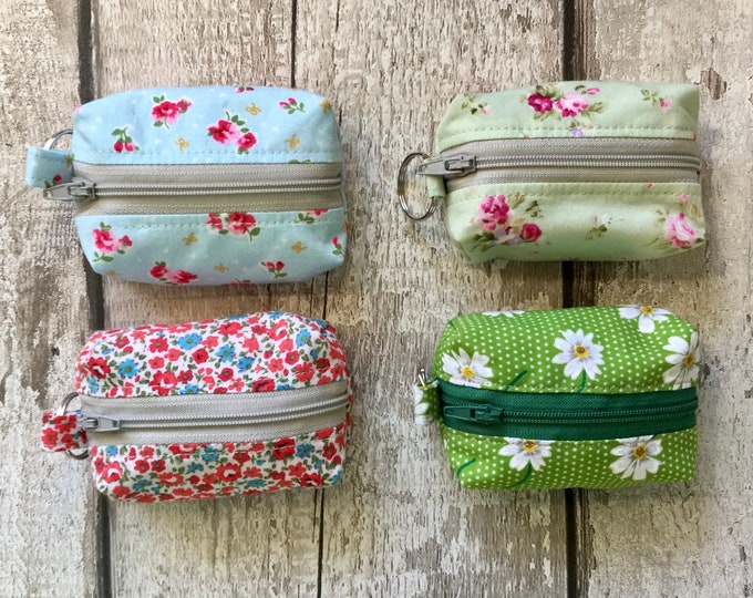 Mini Pouch. Coin Purse. Boxy Pouch. Airbud Case. Childs Small Purse ...