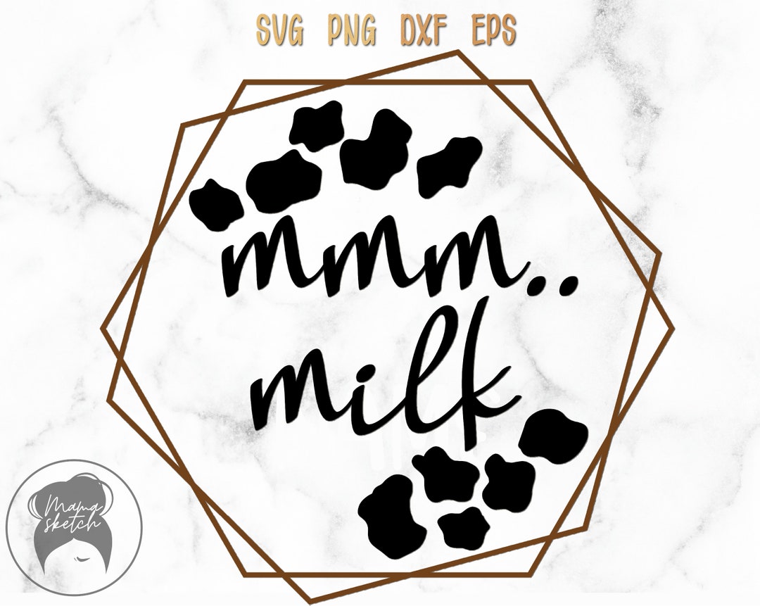 MMM Milk Svg Cow Prints Svg Cow Svg Milk Svg Cricut Cut - Etsy