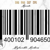 Barcode SVG Files, Barcode Cut Files, Barcode Vector Files, Barcode ...
