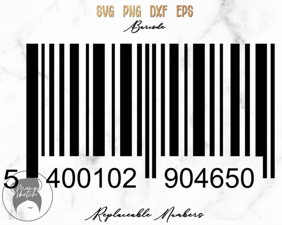 Code-barres svg Code à barres simple svg Clipart de - Etsy France