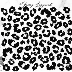 Fuzzy Leopard Print Svg, Animal Prints, Leopard Pattern, Cricut Files ...