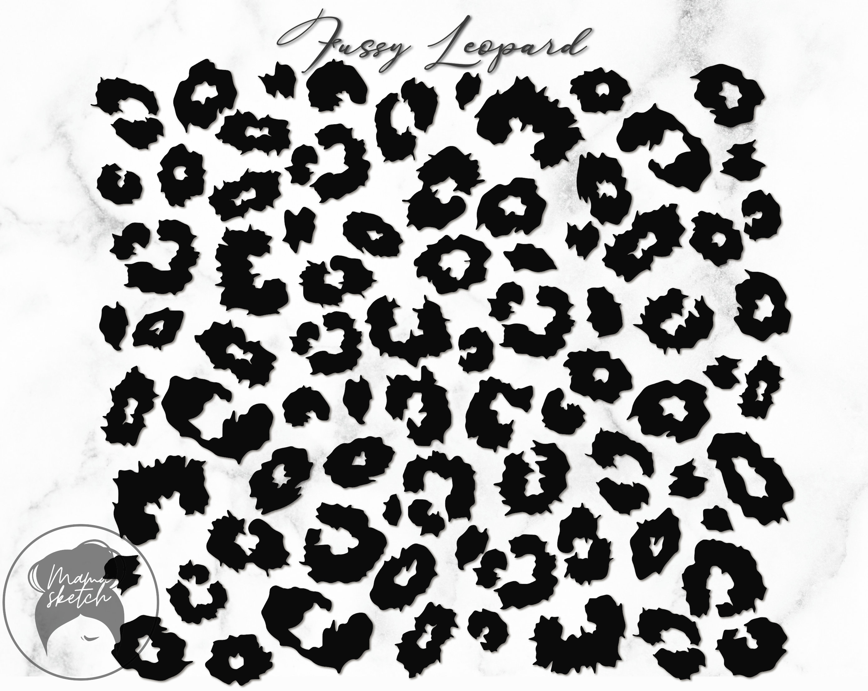 Fuzzy Leopard Print Svg Animal Prints Leopard Pattern - Etsy UK