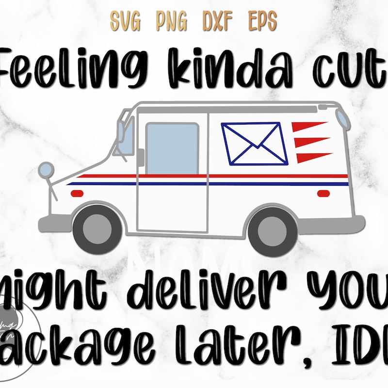 Mail Truck Svg - Etsy