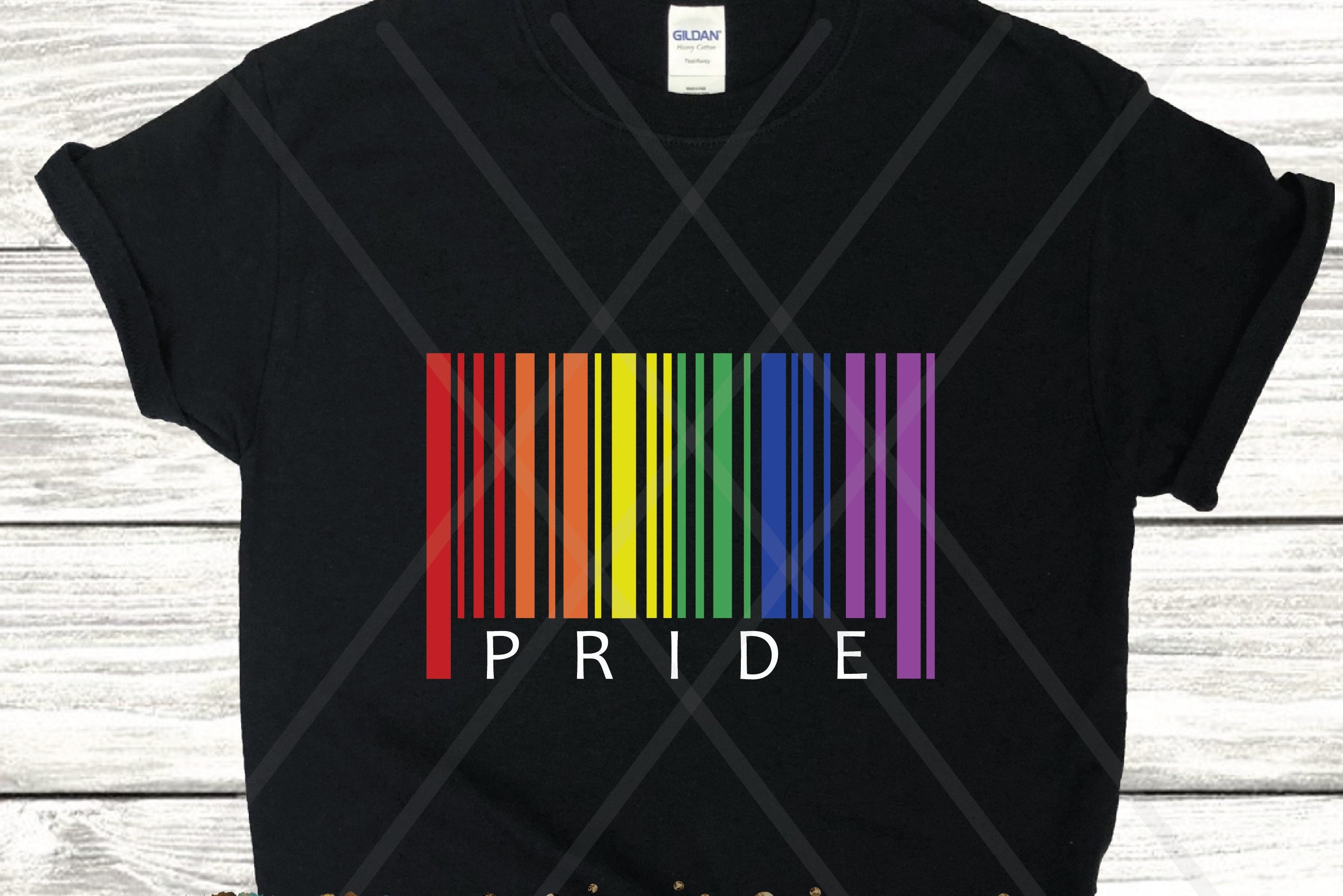 Rainbow Pride Barcode svg Barcode svg LGBTQ Pride Barcode - Etsy México