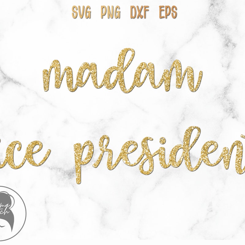 Madam Vice President Svg - Etsy