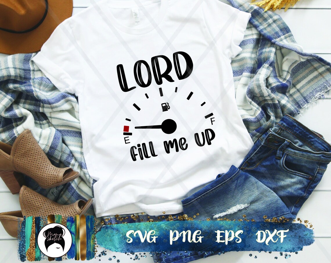 Lord Fill Me Up svg Lord svg God svg Religious Cut Files | Etsy