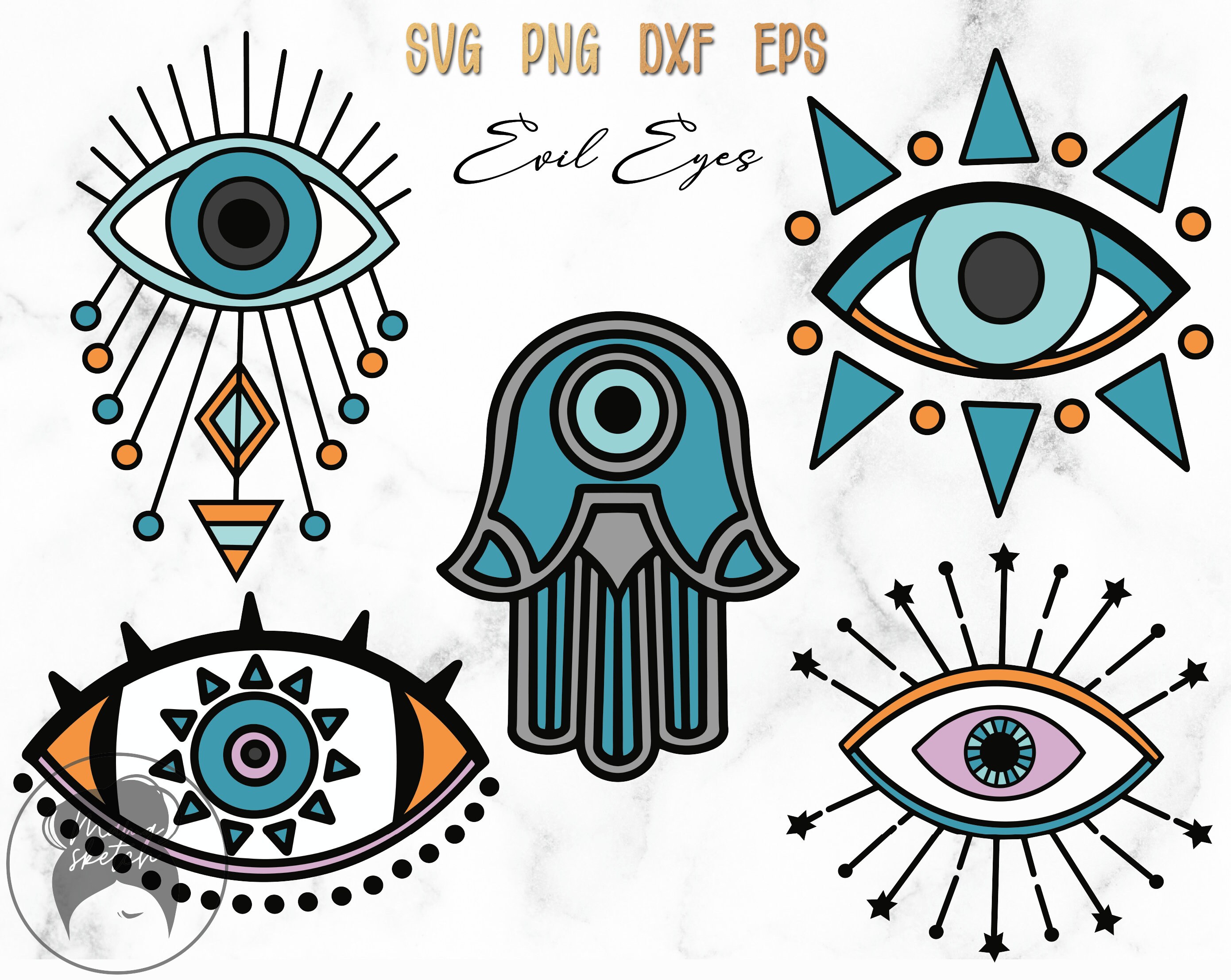 Evil Eye Svg Turkish Eye Svg Spiritual Svg Amulet - Etsy