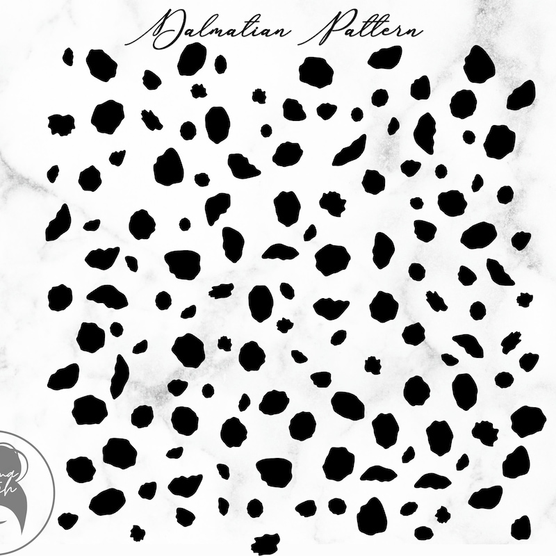 Dalmatian Spots Dxf File - Etsy