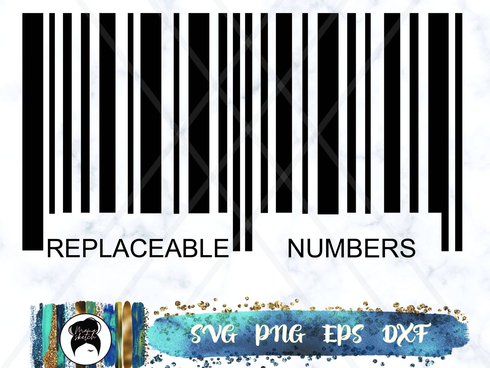 Barcode Svg, Plain Barcode Svg, Barcode Clipart, Vector Files, Barcode ...