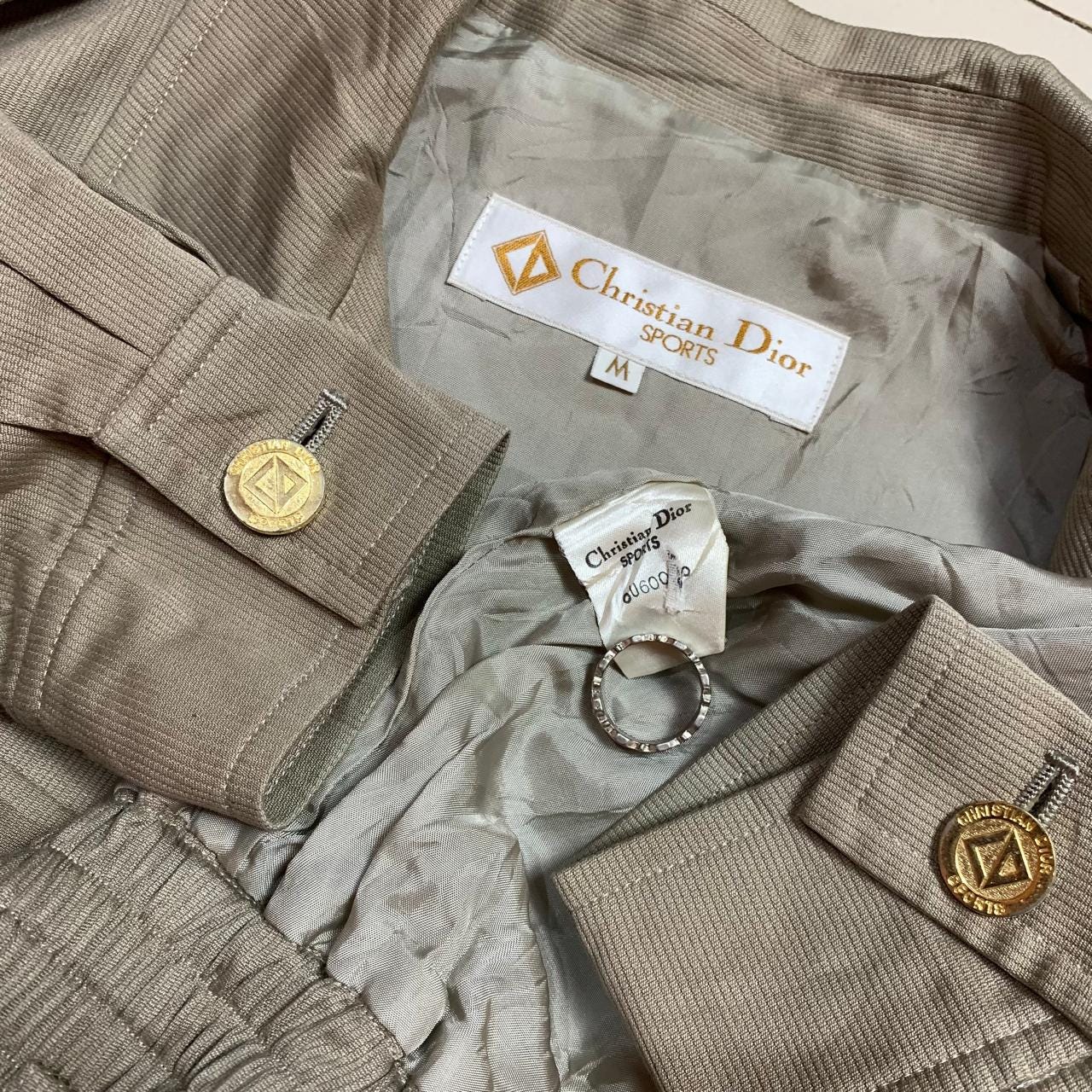 Vintage Christian Dior Big Logo Jacket - Etsy