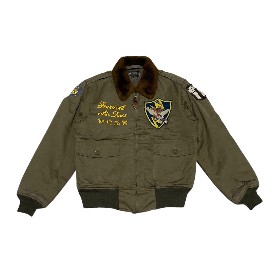 Buzz Ricksons B-10 Rough Wear Co Twenty Third Fighter Group Jacket - Etsy