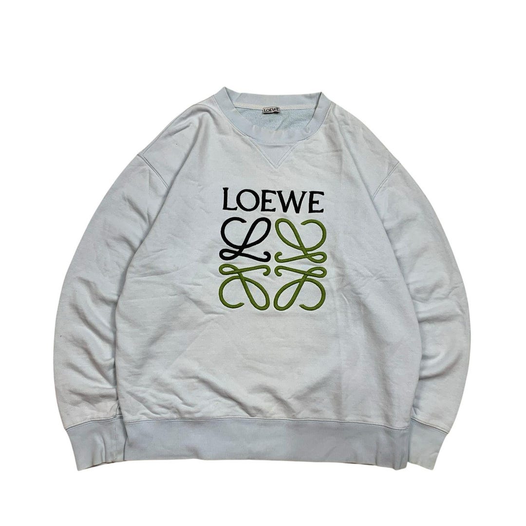 Vintage Loewe Embroidery Logo Sweater - Etsy