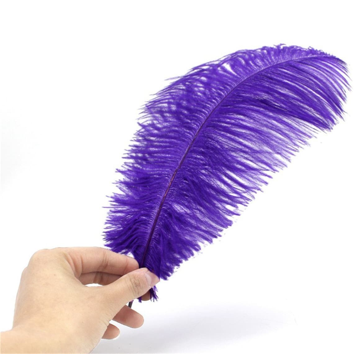 Romantic Purple Ostrich Feathers 100pcs Wedding Decoration - Etsy