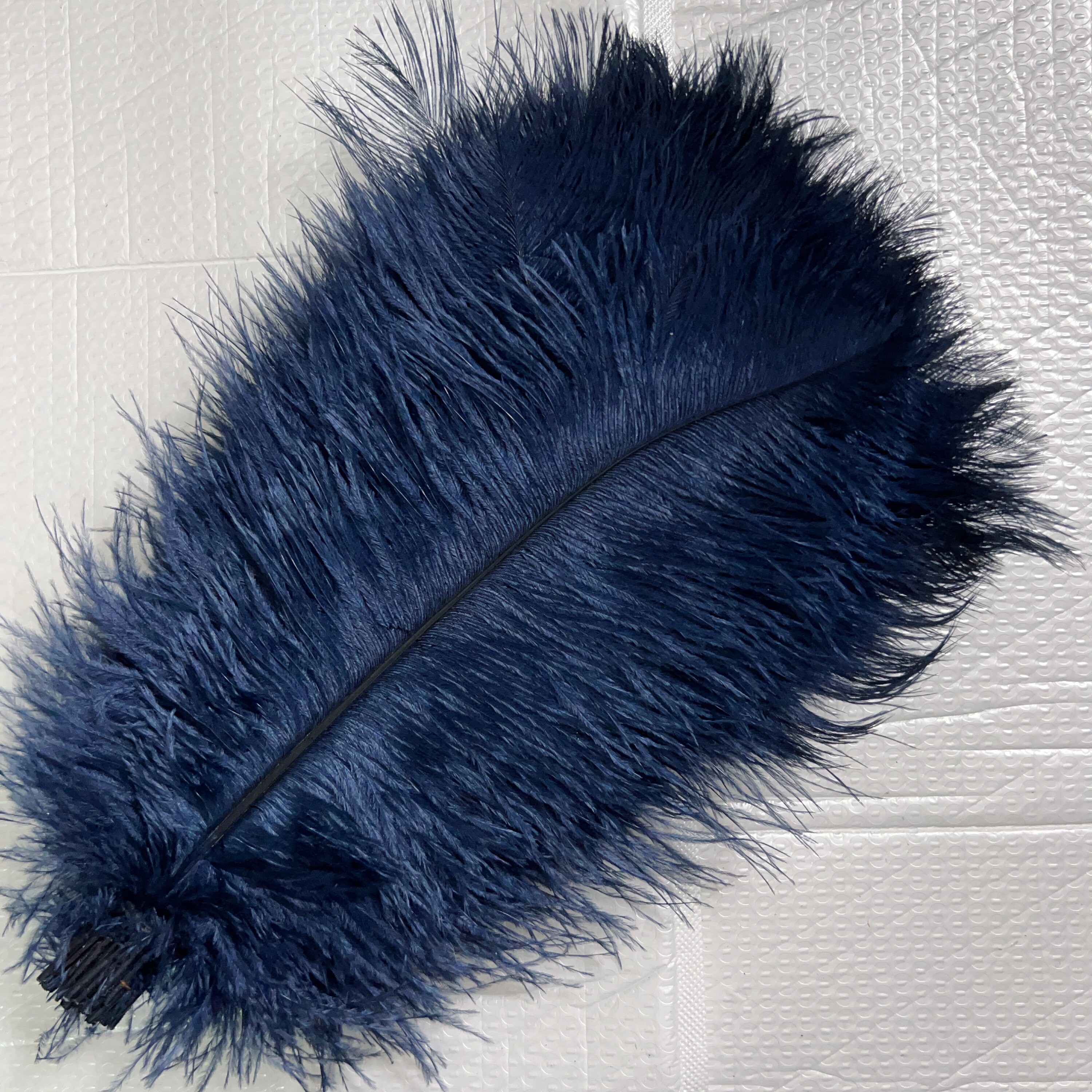 100 Pcs Navy Blue Ostrich Feather for Crafts Wedding Decoration Natural ...