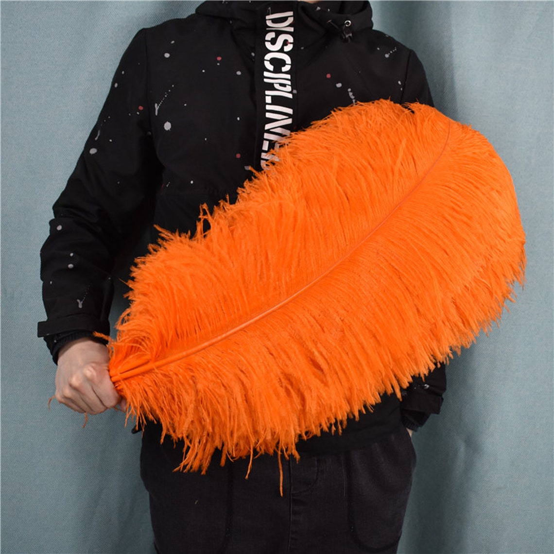100 Pcs Orange Ostrich Feather for Crafts Wedding Decoration - Etsy
