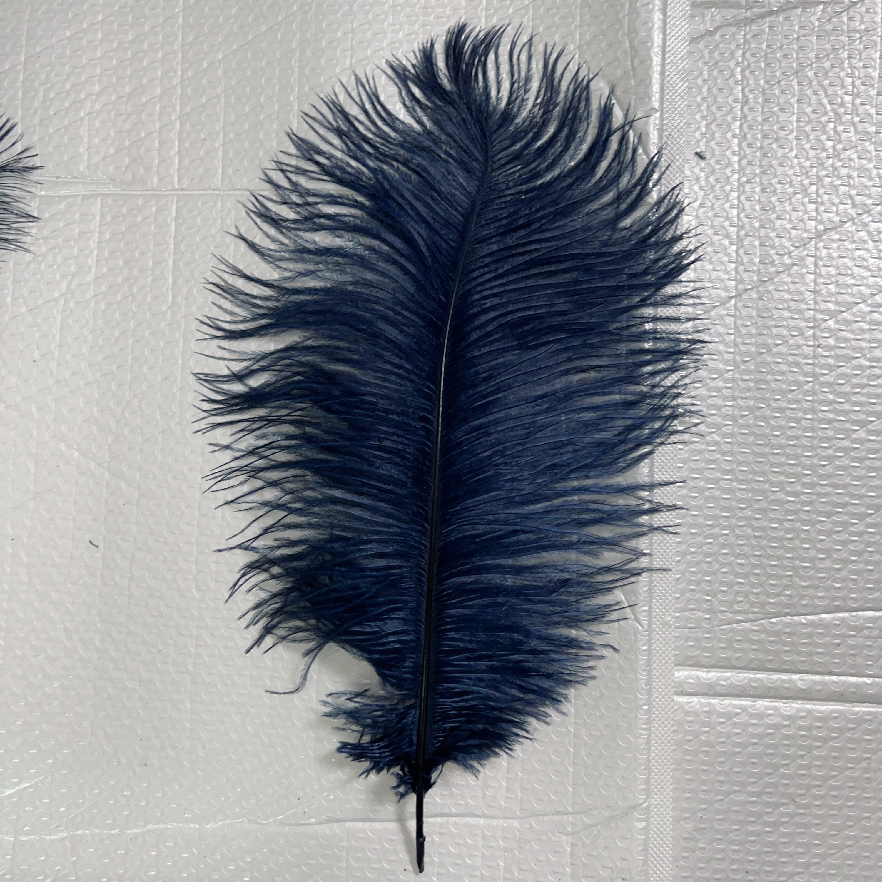 100 Pcs Navy Blue Ostrich Feather for Crafts Wedding Decoration Natural ...