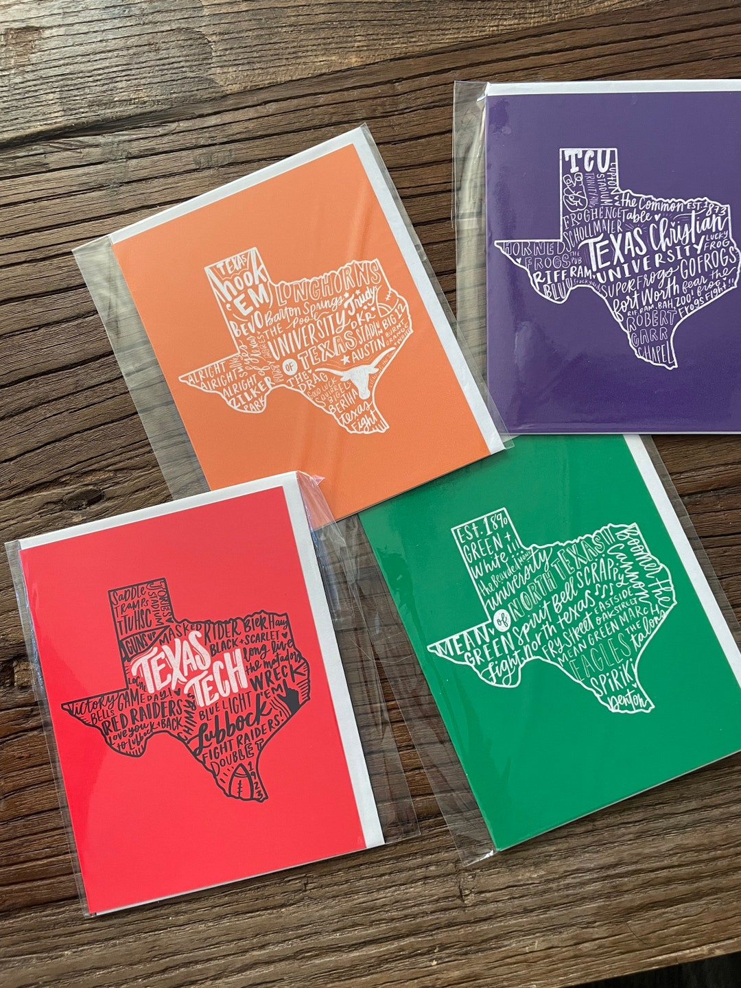 College School Cards - Etsy
