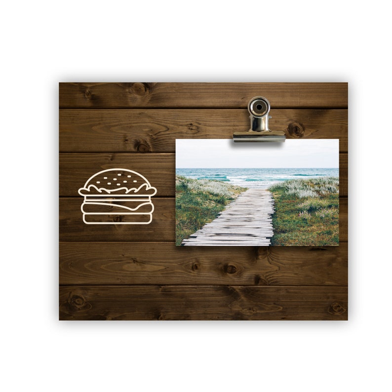 Burger Cheeseburger Fast Food Clip Frame Photo Frame - Etsy