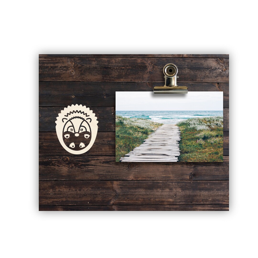 Hedgehog Cute Clip Frame Photo Frame Picture Frames ID - Etsy
