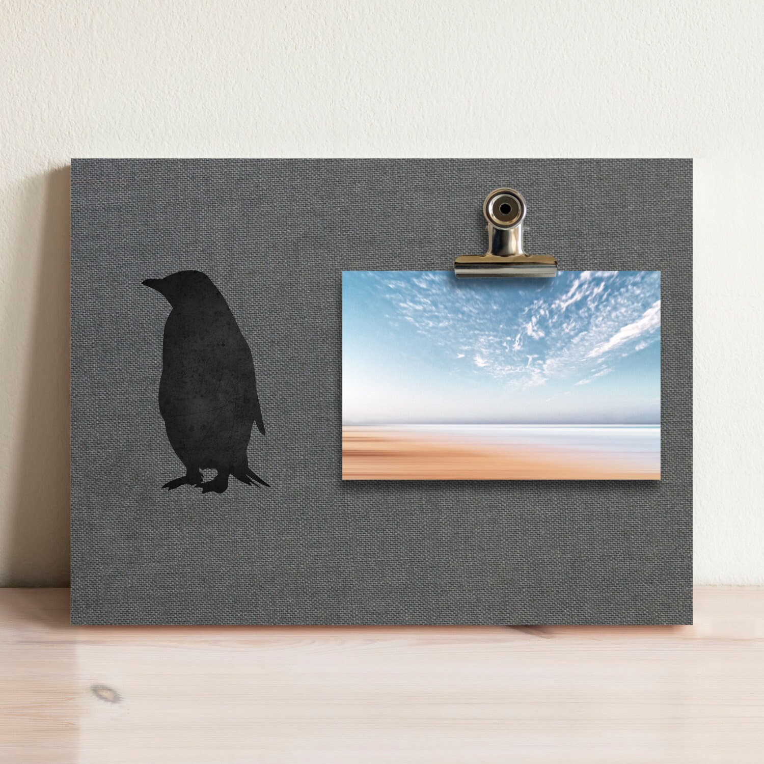 Frame Penguin Bird Clip Frame Photo Frame Picture Frames | Etsy