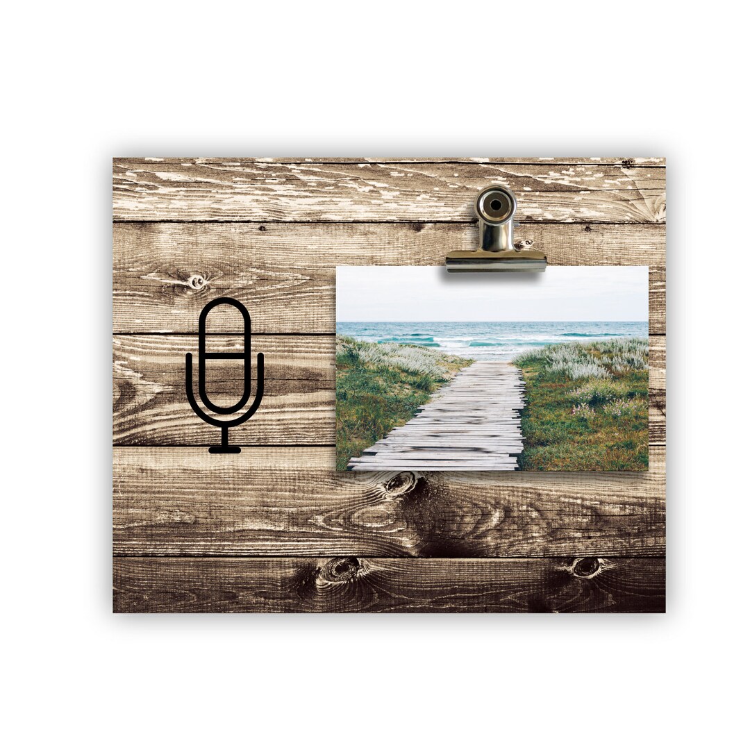 Microphone, Clip Frame, Photo Frame, Picture Frames, ID 738435 - Etsy