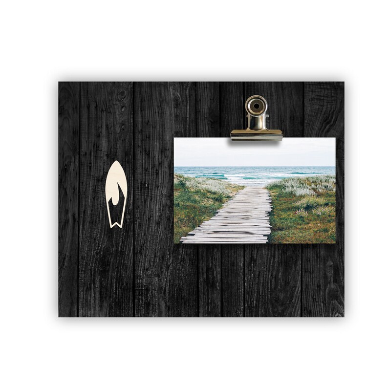 Surfboard Sea Surf Clip Frame Photo Frame Picture Frames - Etsy