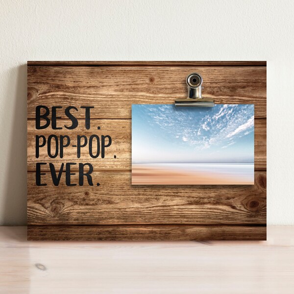Poppop Picture Frame - Etsy