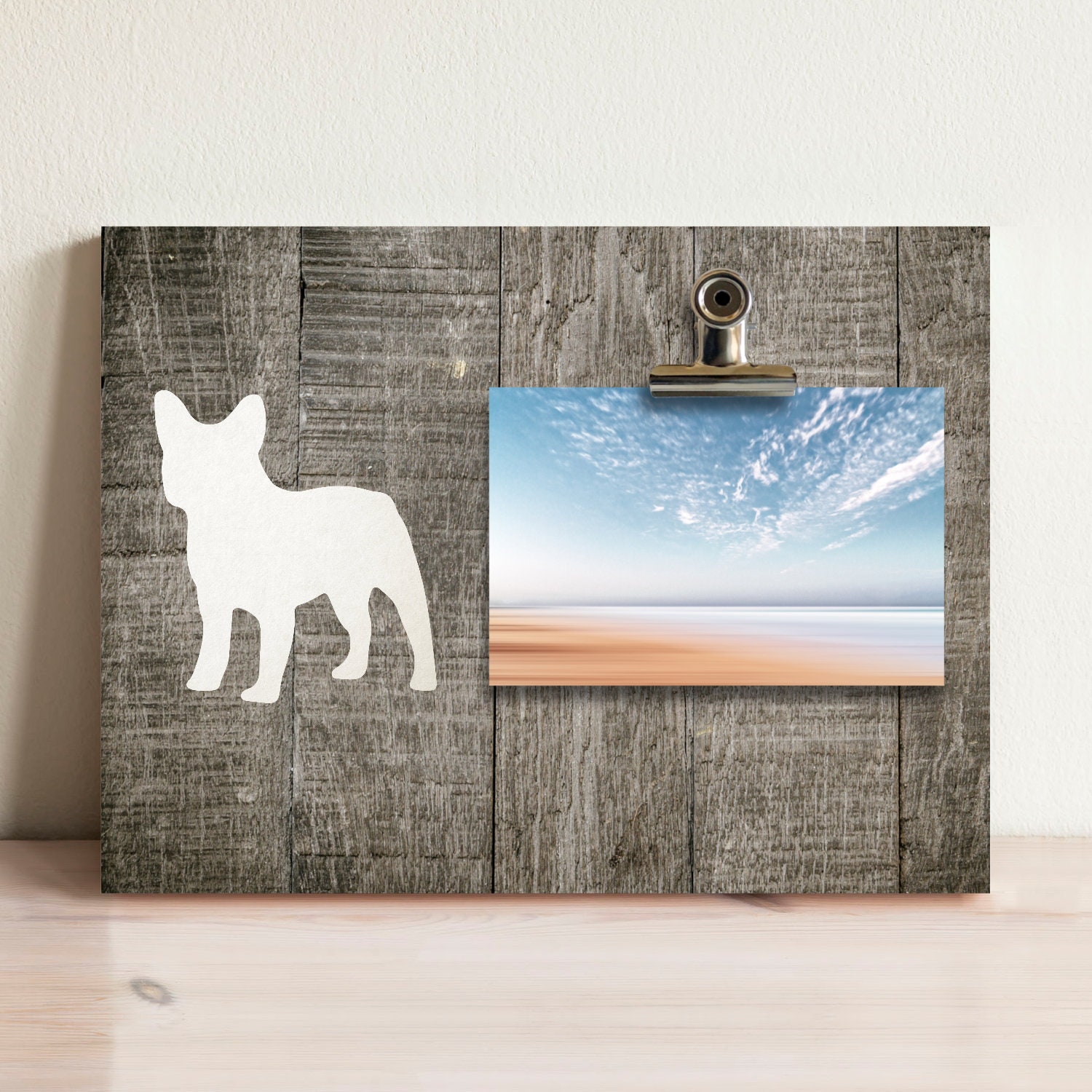 French Bulldog Dog Clip Frame Photo Frame Picture Frames - Etsy