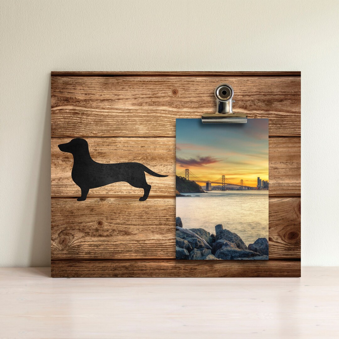 Frame Dachshund Dog , Clip Frame, Photo Frame, Picture Frames Gift ...