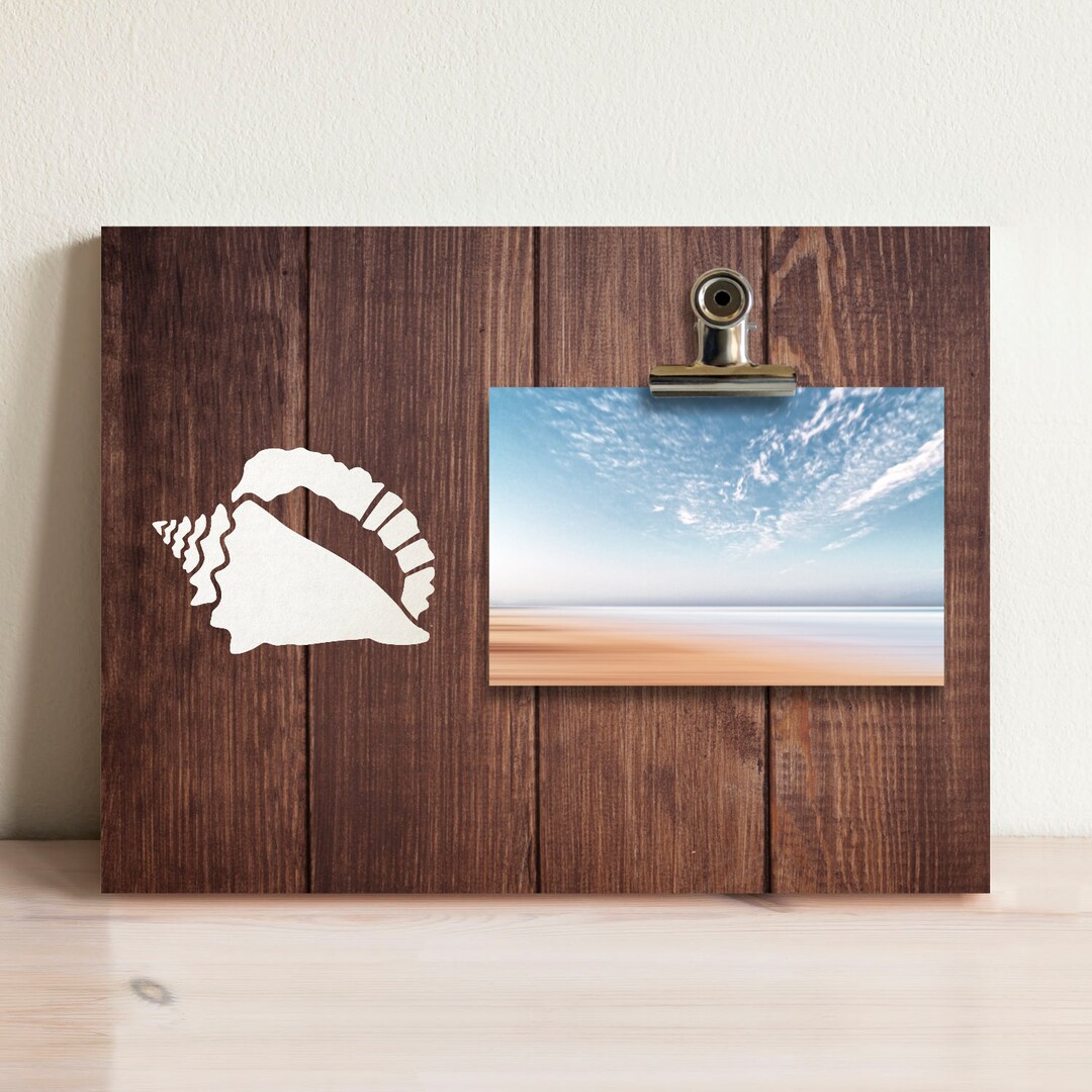 Conch Sea Shell, Clip Frame, Photo Frame, Picture Frames Gift, Item ...