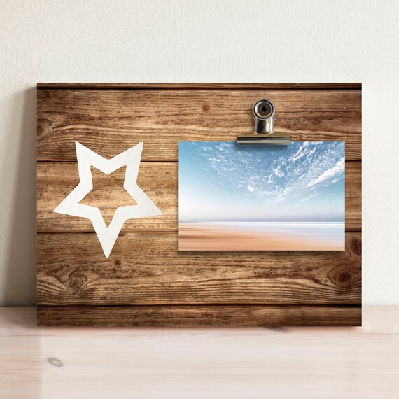 Frame Star Clip Frame Photo Frame Picture Frames Gift - Etsy