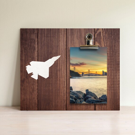 Frame Fighter Jet Clip Frame Photo Frame Picture Frames - Etsy